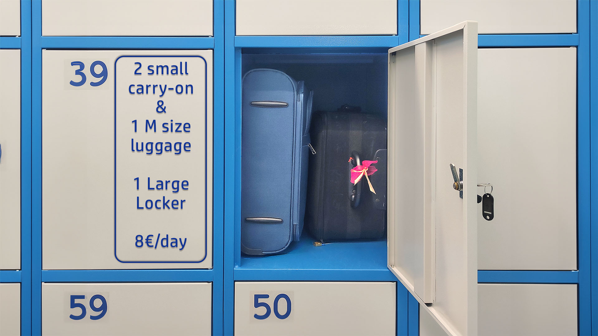 Luggage Storage | Locker Point | Athens Top-Rated