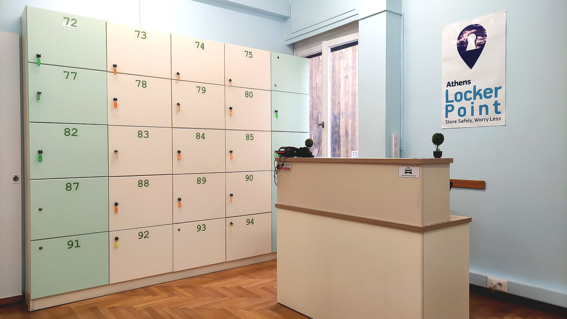 Luggage Storage Athens | Locker Point | Lockers Syntagma